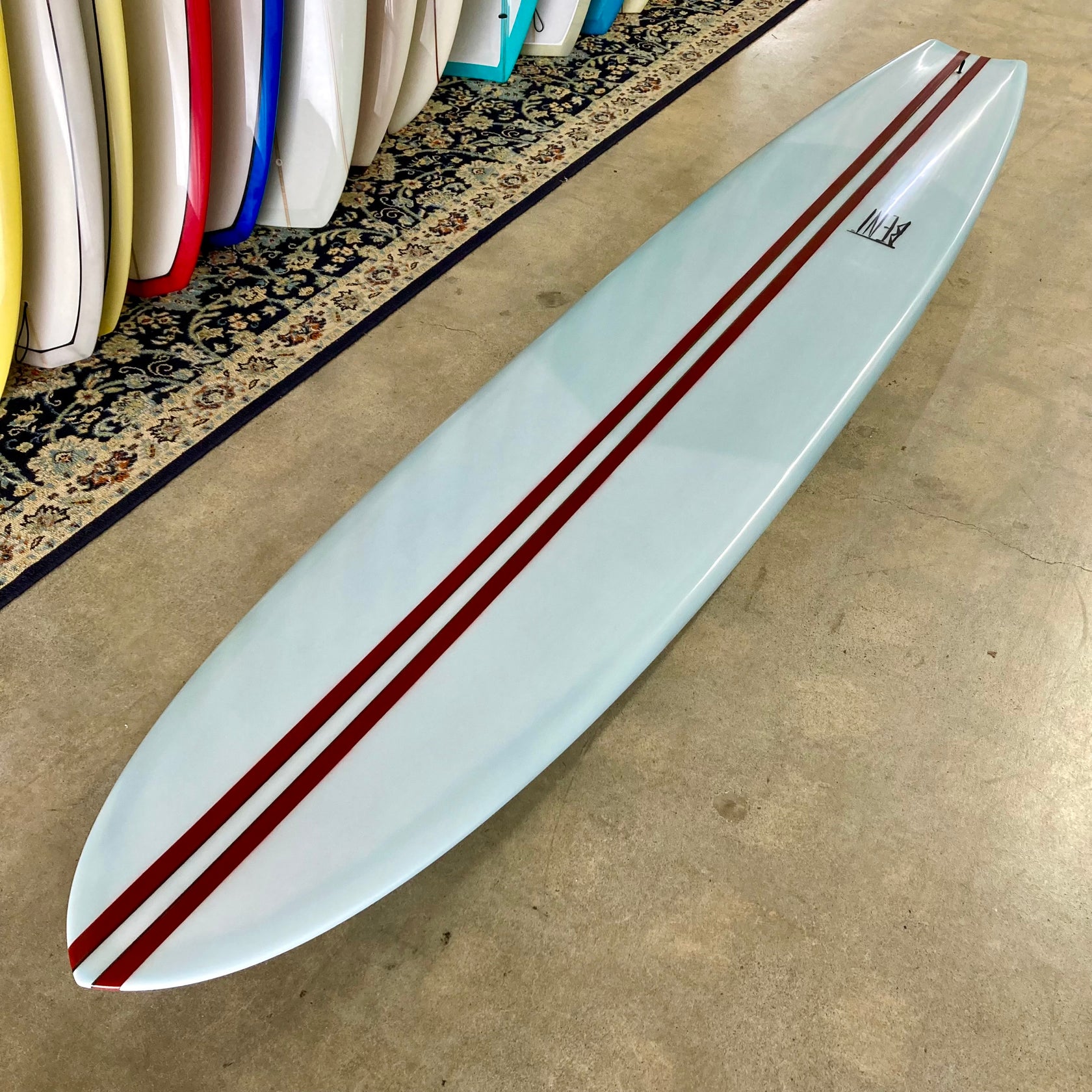 Chris Ruddy - 10'0" BENT Malibu Chip – Icons of Surf